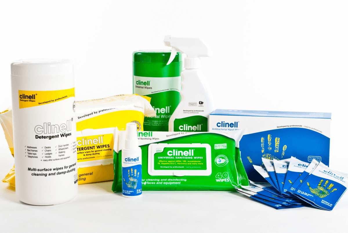 Clinell Spill Wipes (Single Pack) - Medipost - Hygienic Clean up