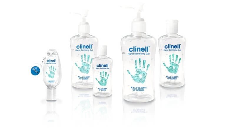 Clinell Gel Range - Hand Sanitiser with Moisturiser - Medipost
