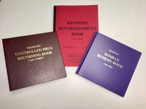 Medipost Recording Book Bundle - Set of 3 - Medipost